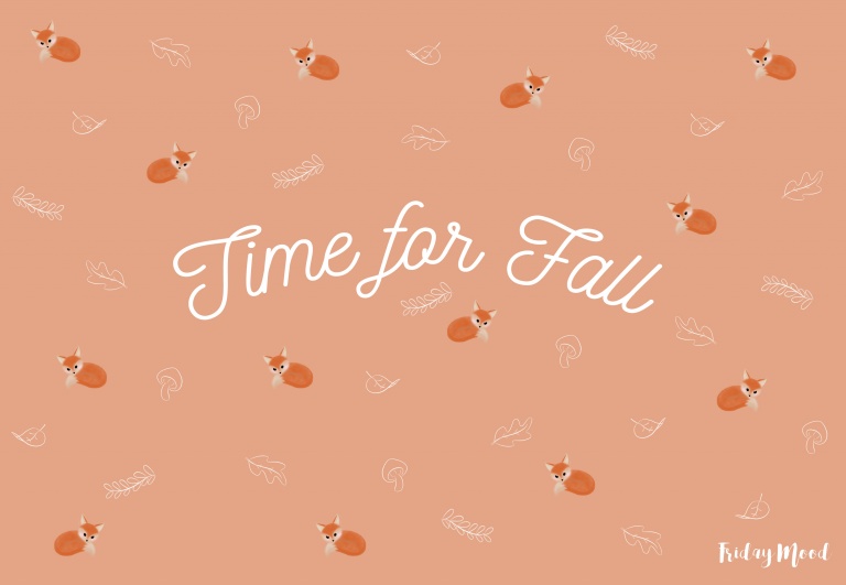 wallpaper | Time for fall - Friday Mood