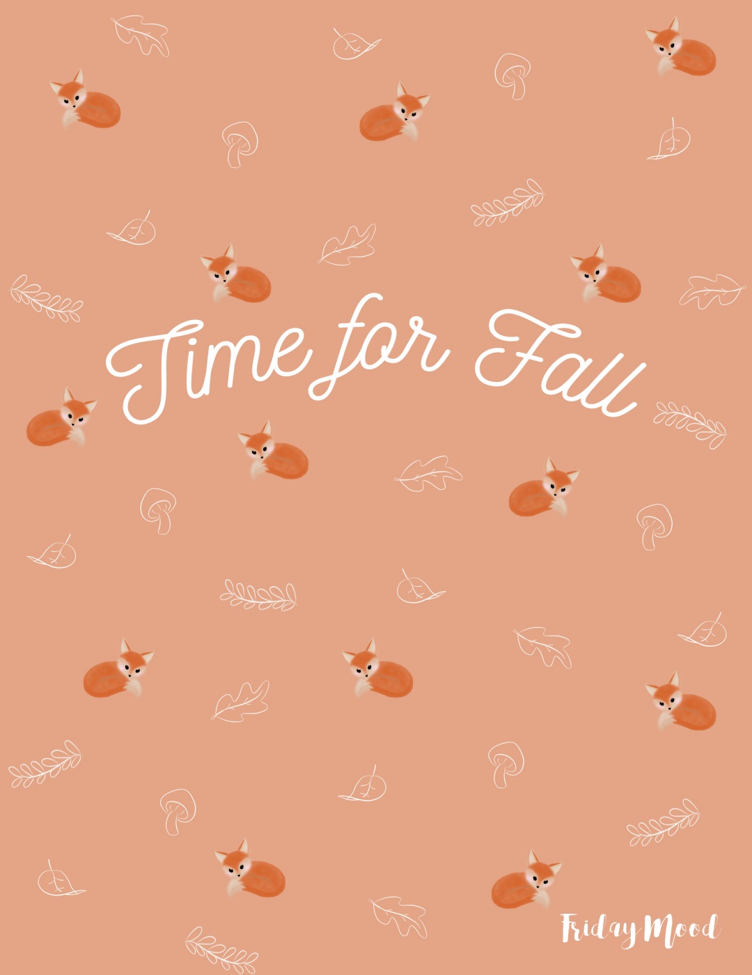 wallpaper | Time for fall - Friday Mood